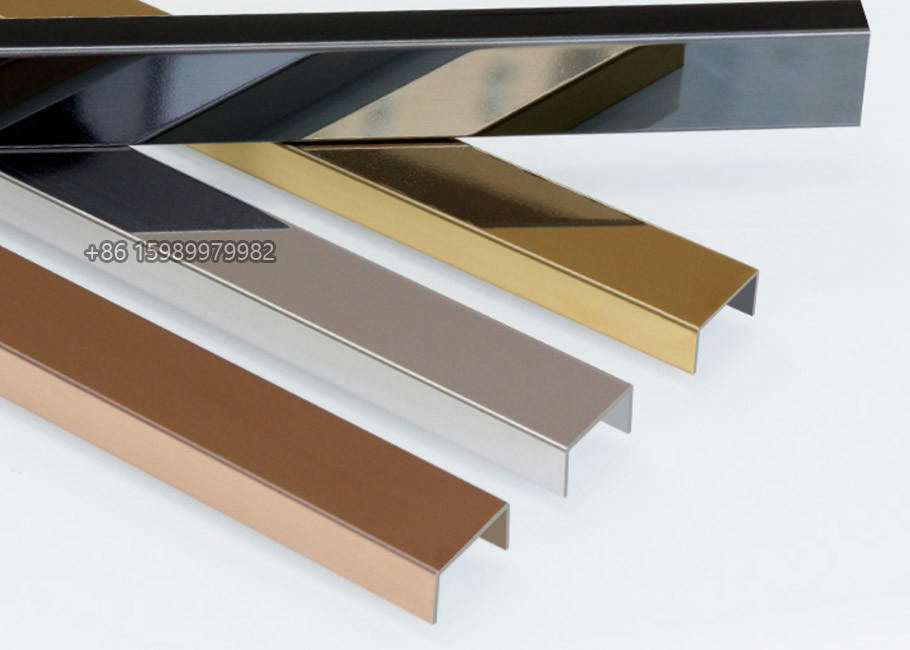 SUS316 Stainless Steel U Channel Trim, 2mm U Channel Edging Trim